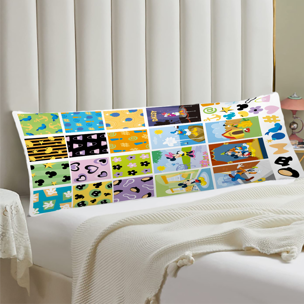 JIT 1pc 漫画キャラクター ロングボディピローカバー 両面プリント プラッシュ 長方形 ピローケース 中身なし 2 - Temu Japan