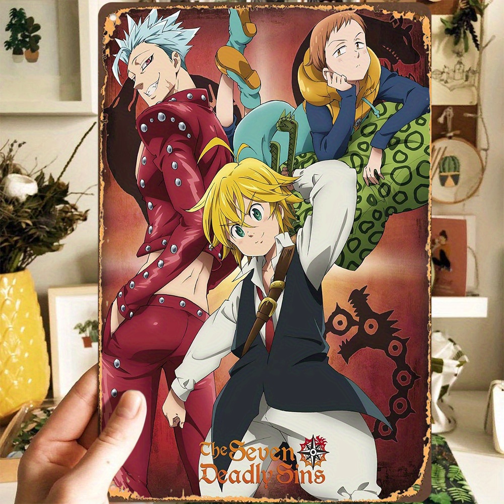 Anime Metal Wall Art Vintage Aluminum Sign - Temu