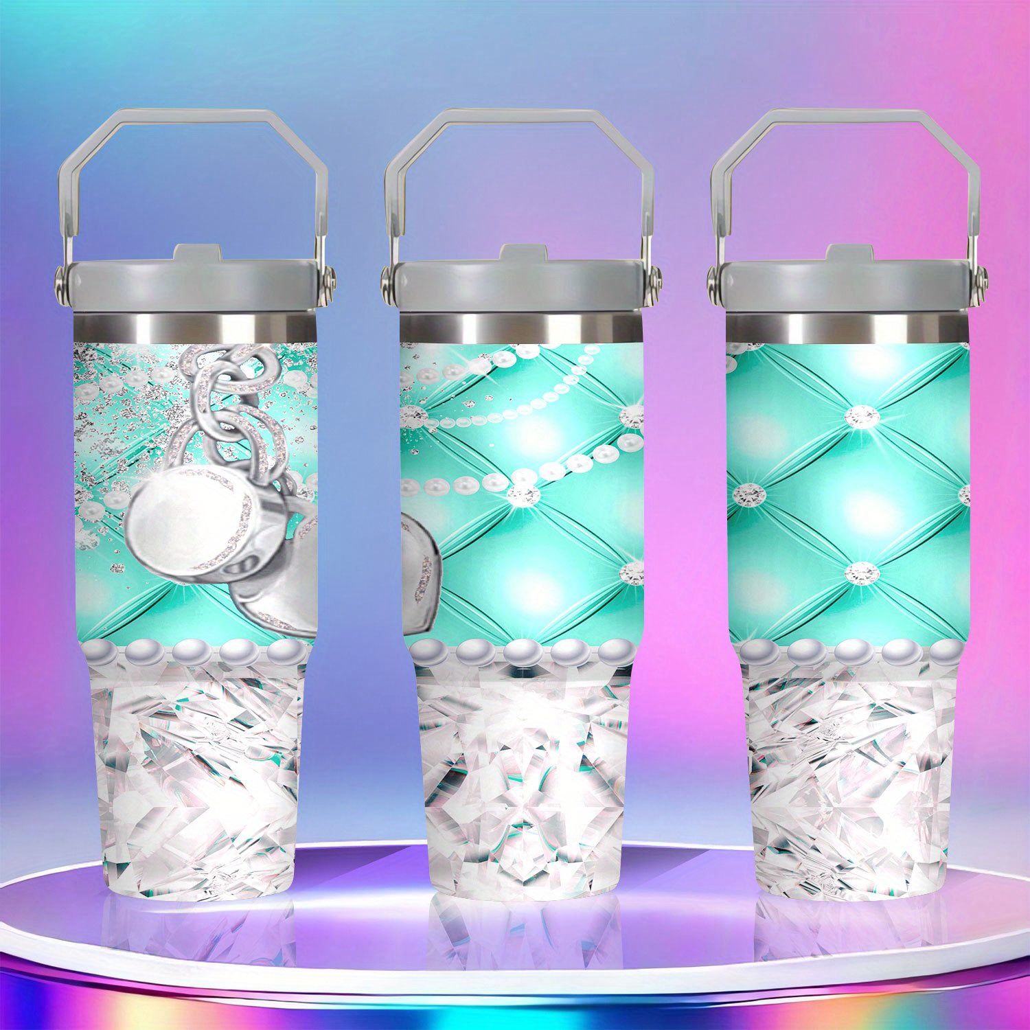 30oz 스테인리스 스틸 스포츠 워터 보틀 빨대 포함 뜨거운 음료와 차가운 음료를 위한 단열 진공 컵 누수 Temu