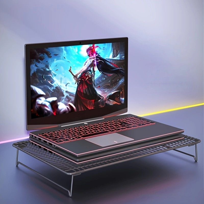 Iron Rectangular Laptop Stand – Tabletop Mounting Type - Temu Canada