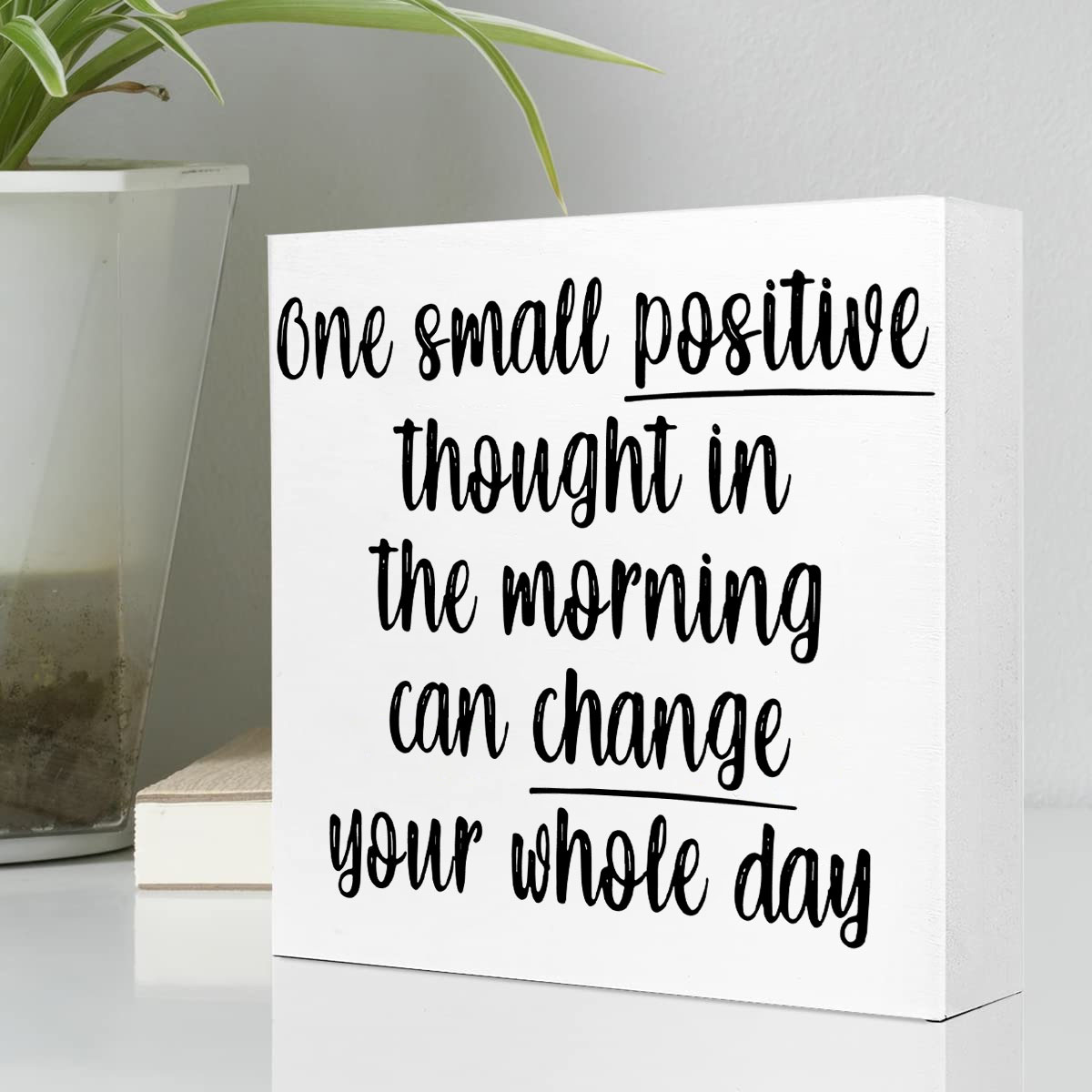 "one Small Positive In Morning Change " - Temu