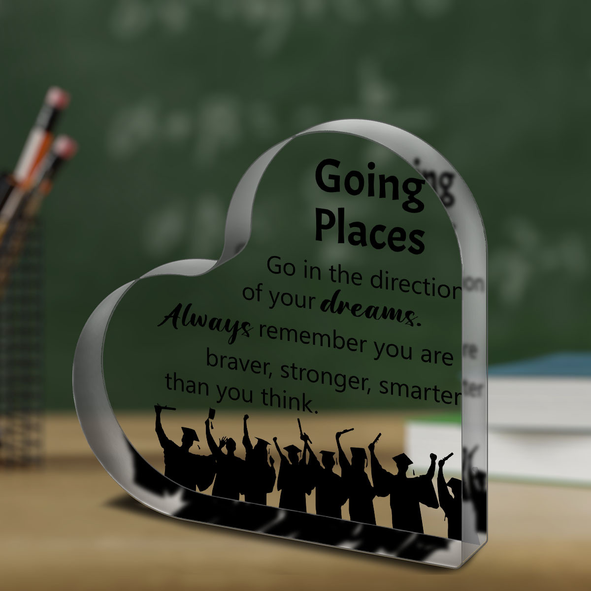 Elegant Acrylic Graduation Keepsake Inspirational Gift Class - Temu ...