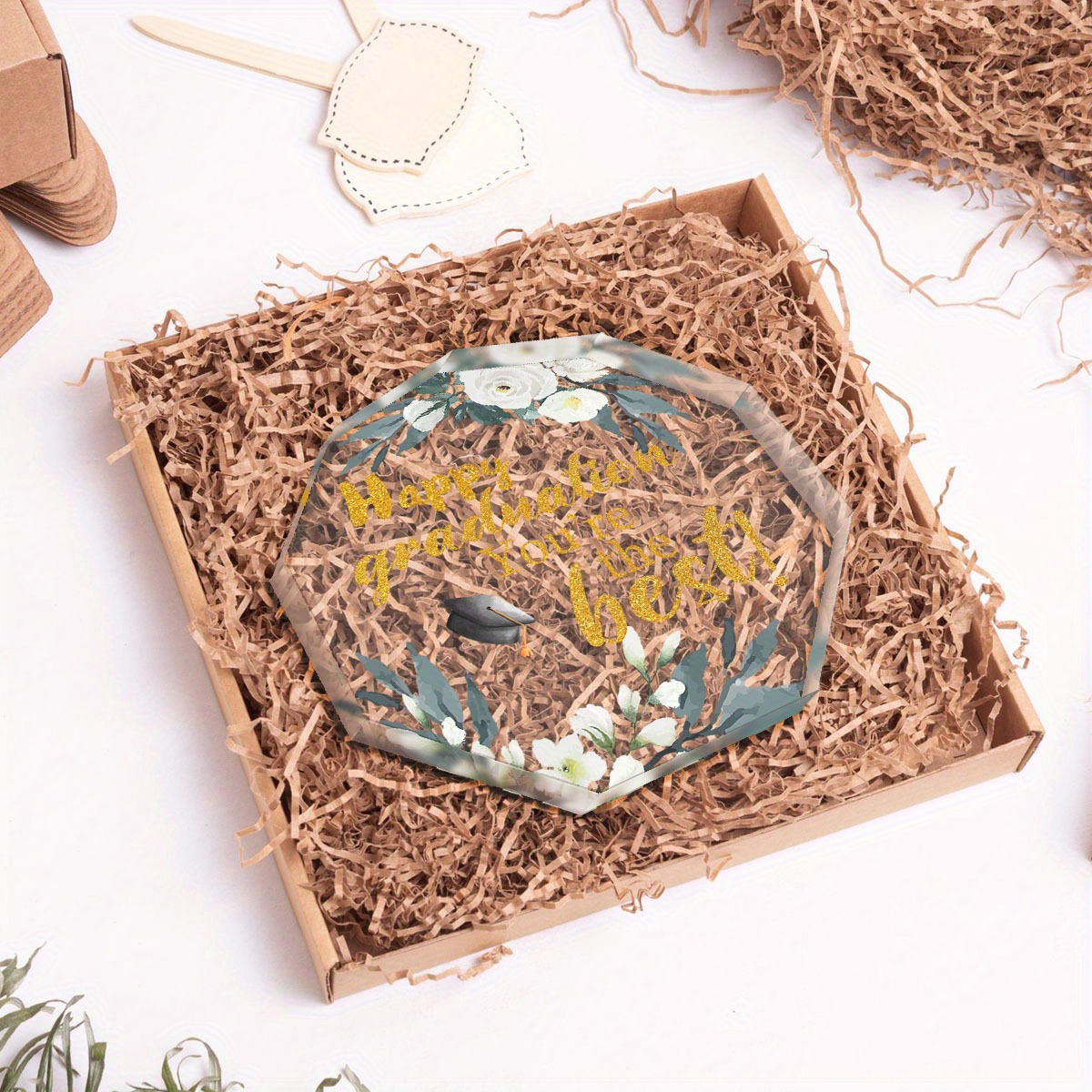 Inspirational Acrylic Graduation Gift Women Colorful Perfect - Temu ...