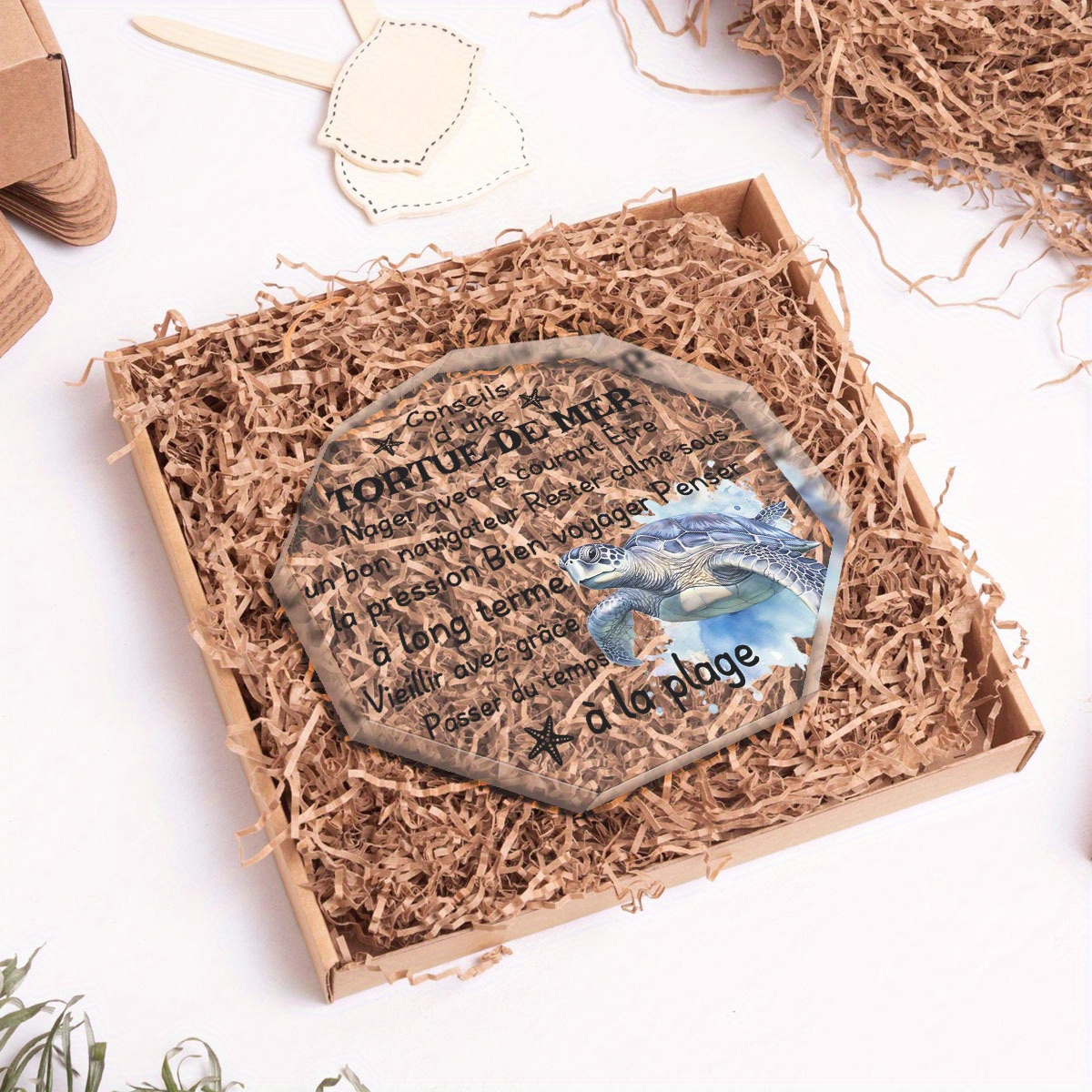 Charming Blue Sea Turtle Acrylic Decor Perfect Bedroom - Temu Australia