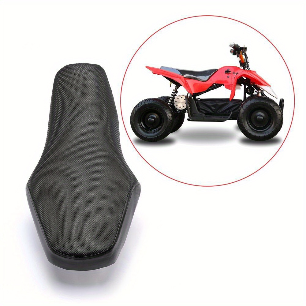 Black Atv Foam Seat Pad 70cc 90cc 110cc Quad Bike Buggy Go - Temu