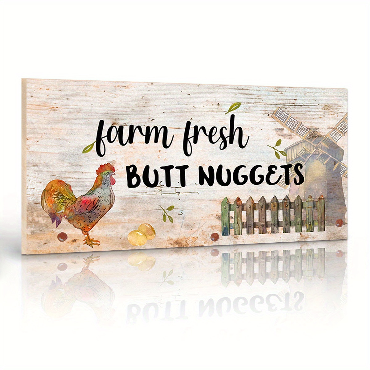 Rustic Farmhouse Chicken Coop Wall Decor Sign Manufactured - Temu Canada