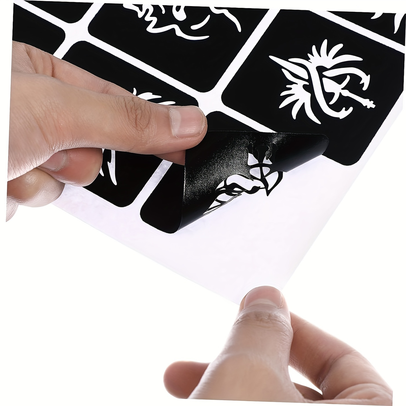 Ultimate Skeleton themed Tattoo Face Paint Stencil Kit 200 - Temu