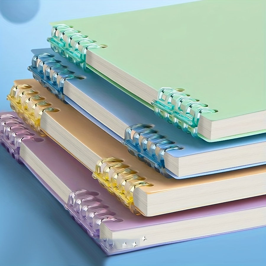 Elegant Thick Square Loose leaf Notebook Detachable Pages - Temu United ...