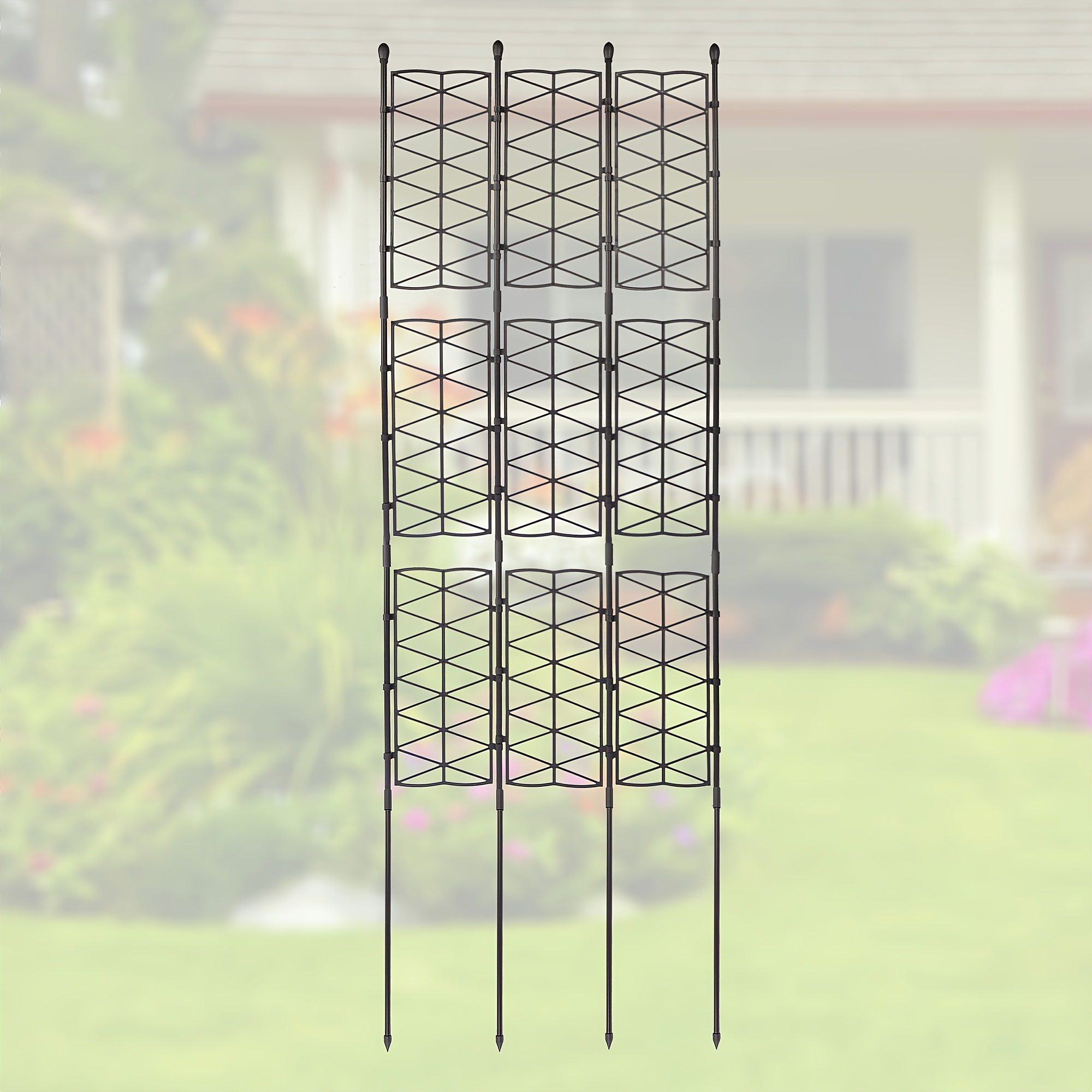 Sturdy Weather resistant Metal Garden Trellis Ideal - Temu