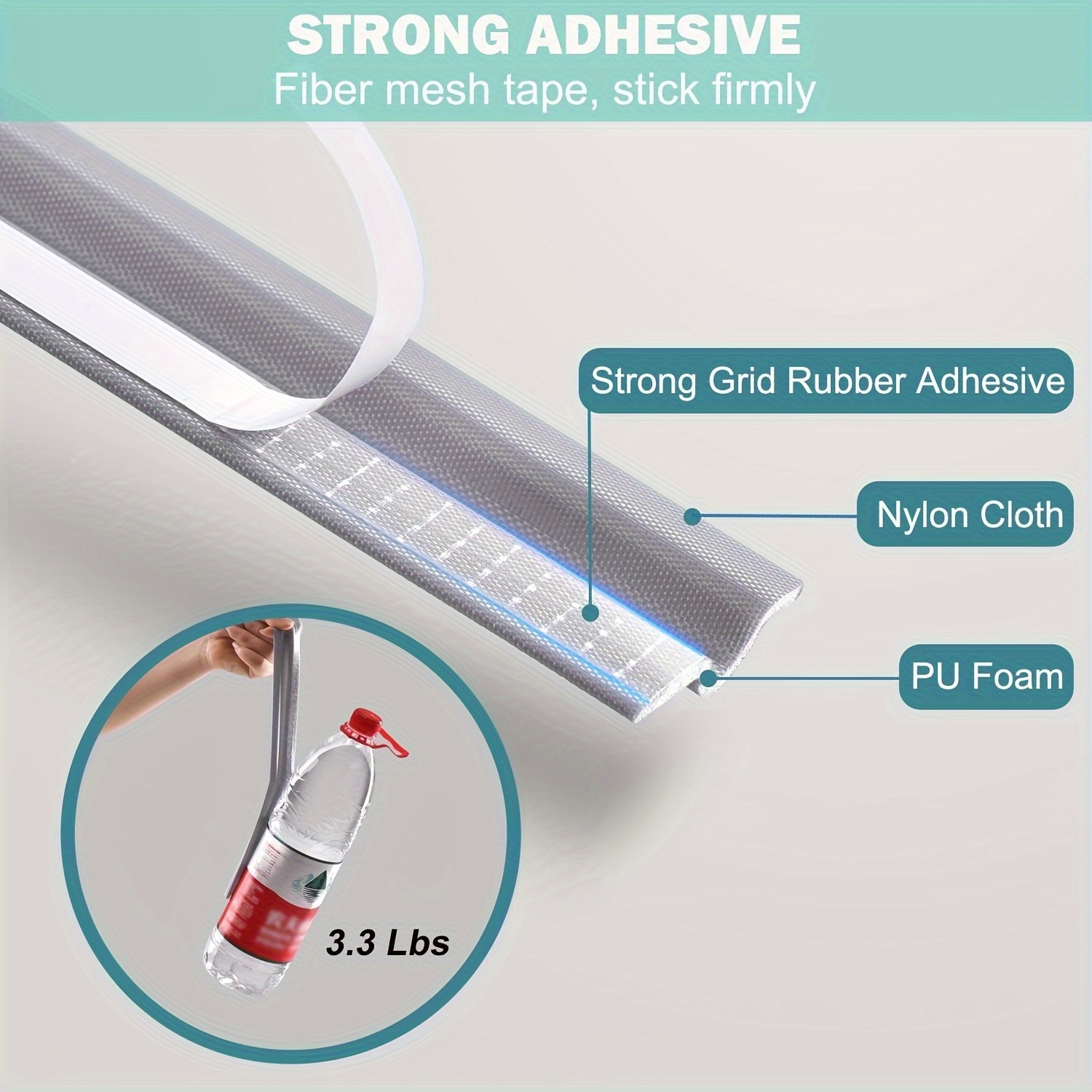 High adhesion Plastic Draft Stopper Windows Fiber - Temu Australia