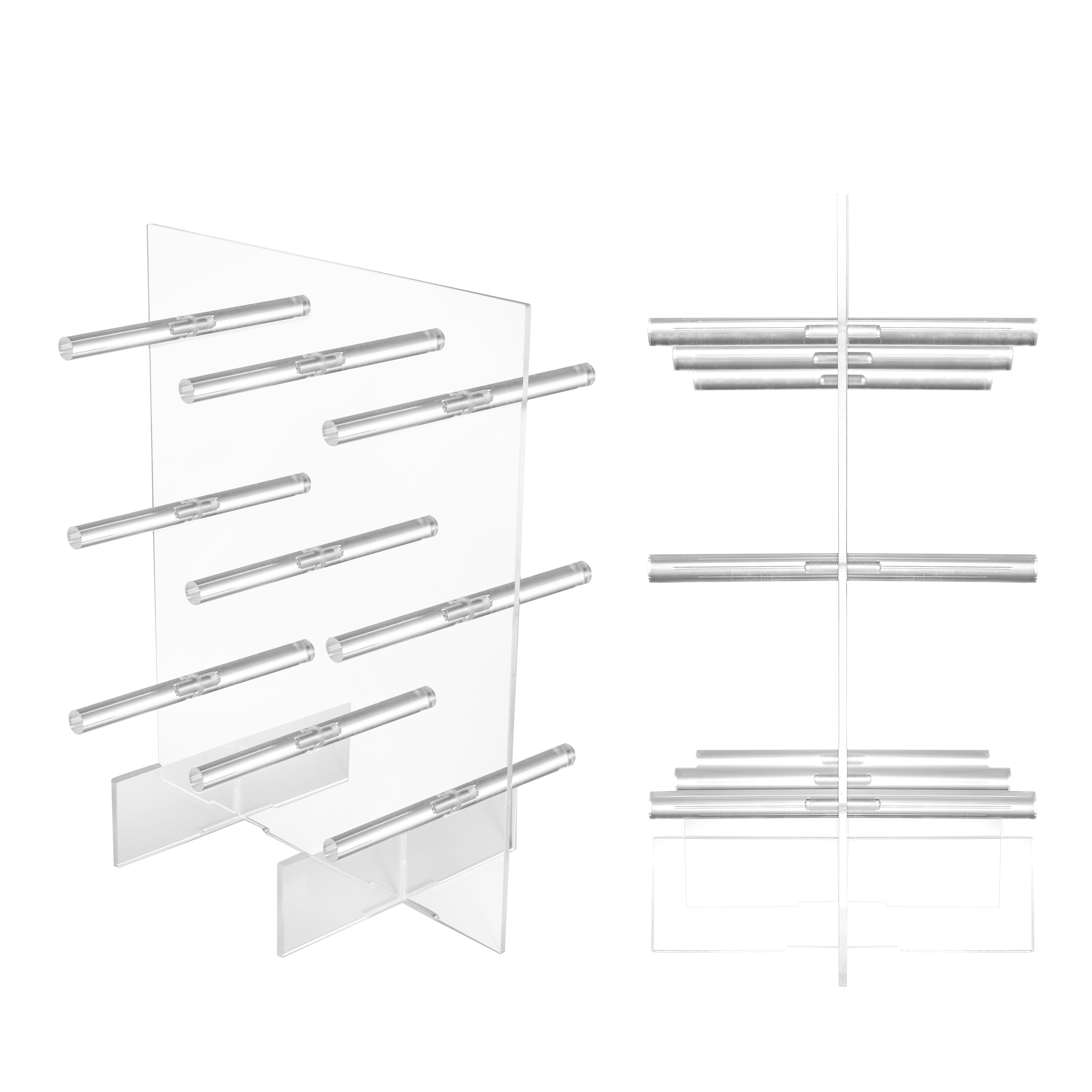 Classic Acrylic Donut Display Stand Clear Doughnut Bagel - Temu Canada