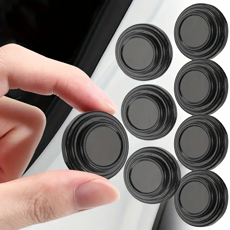 12pcs 범용 자동차 도어 충격 흡수 패드 충돌 방지 소음 감소 스티커 세단 Suv 트럭용 자동차 액세서리 Temu