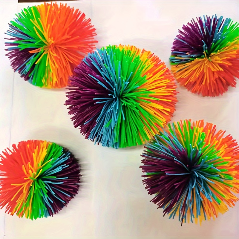 Sensory Play Balls Set Kids Adults Includes Koosh Bouncy - Temu