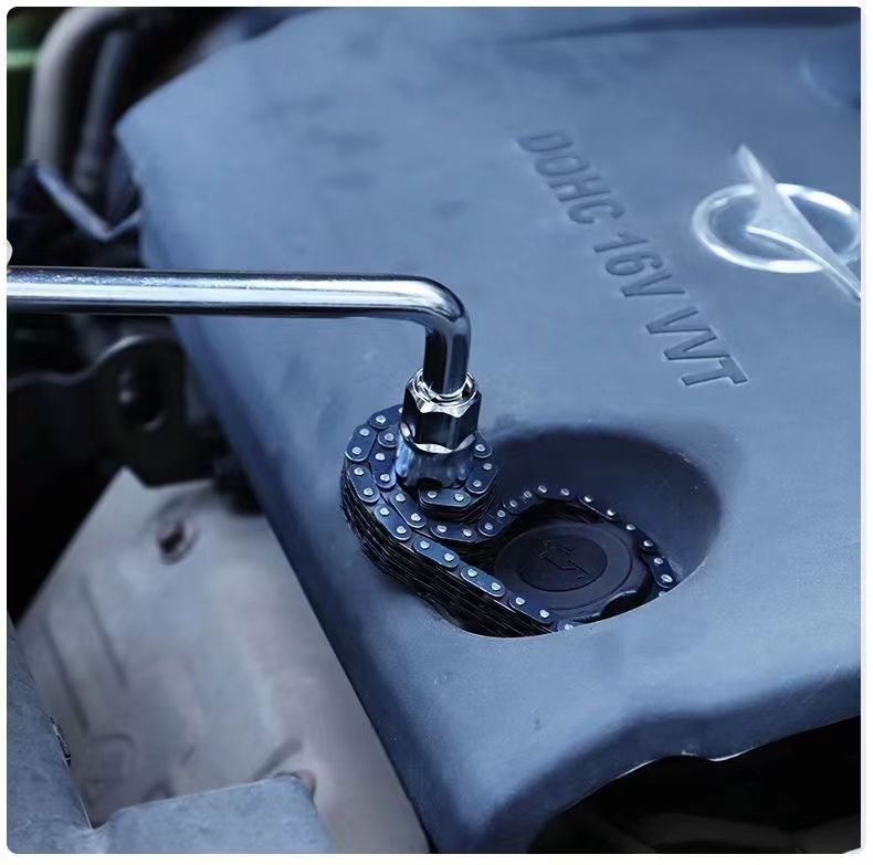 Adjustable Steel Oil Filter Wrench Tool Mechanical Chain - Temu