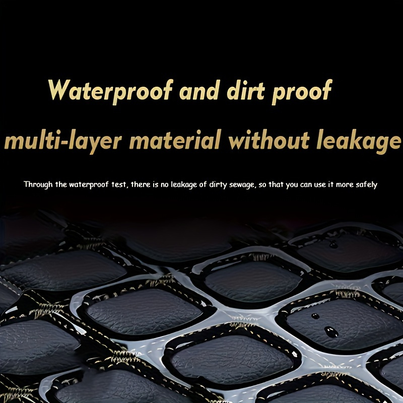 Universal Fit weather Pu Leather Car Floor Mats Sedans Suvs - Temu ...