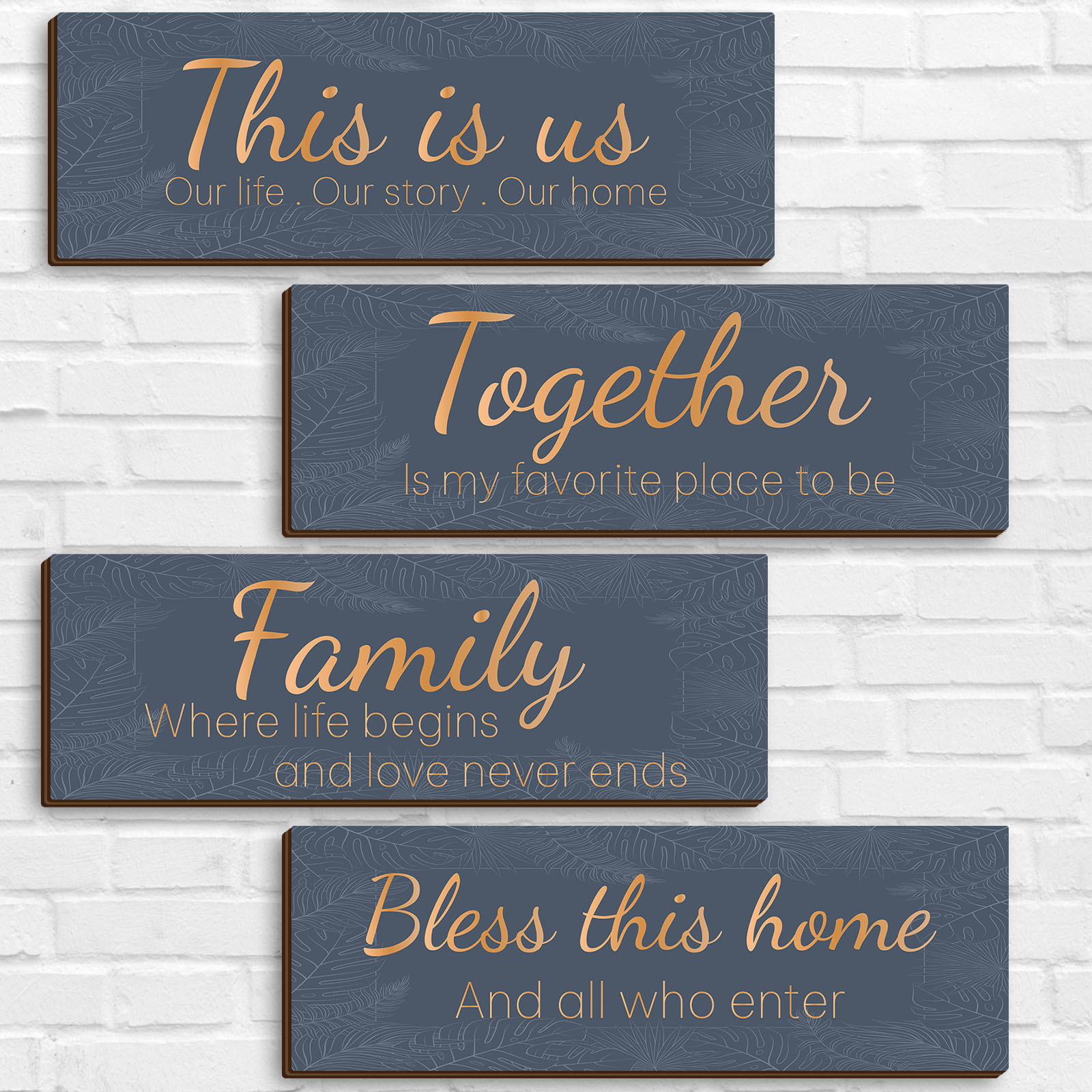 Wooden Family Love Inspirational Wall Decor Signs Art Deco - Temu Australia