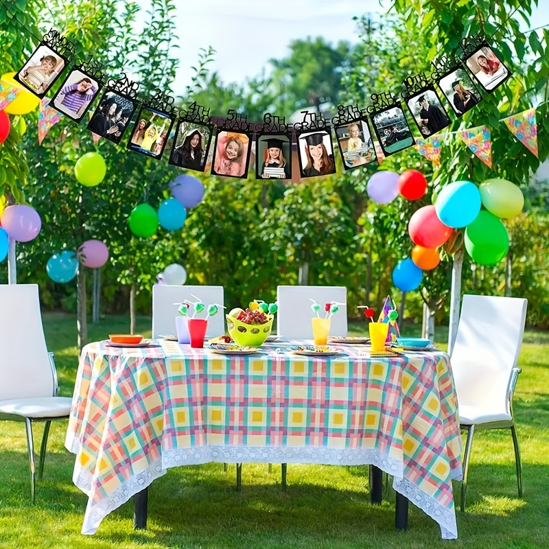 Graduation Photo Frame Banner Set Versatile Celebration - Temu Australia