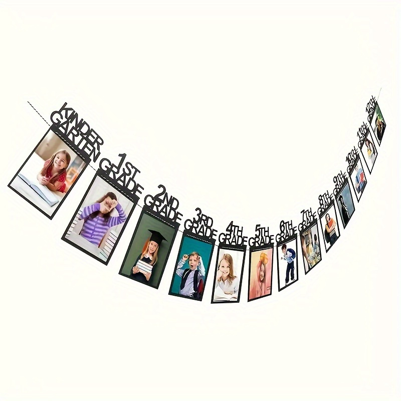 Graduation Photo Frame Banner Set Versatile Celebration - Temu Portugal