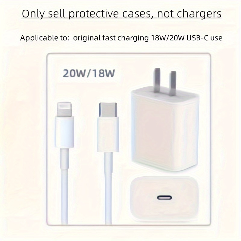 5피스 디자인 충전 케이블 및 충전기 보호 세트 Tpu 소재 Iphone 14 Pro Max131211 시리즈와 호환