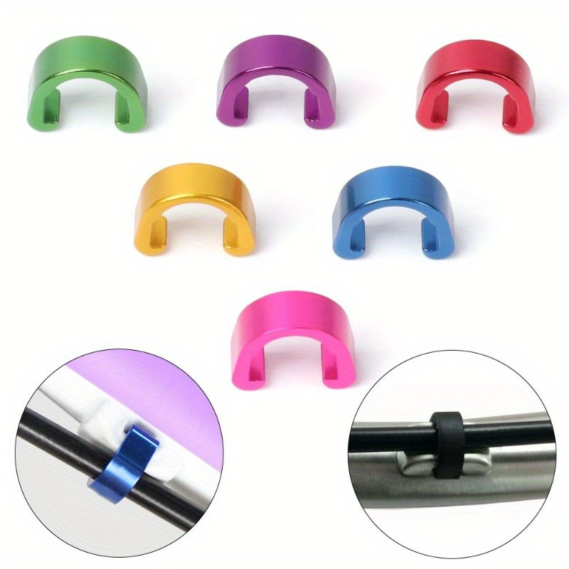Aluminum Alloy Bike C clamp Cable Hose Clips Bicycle - Temu