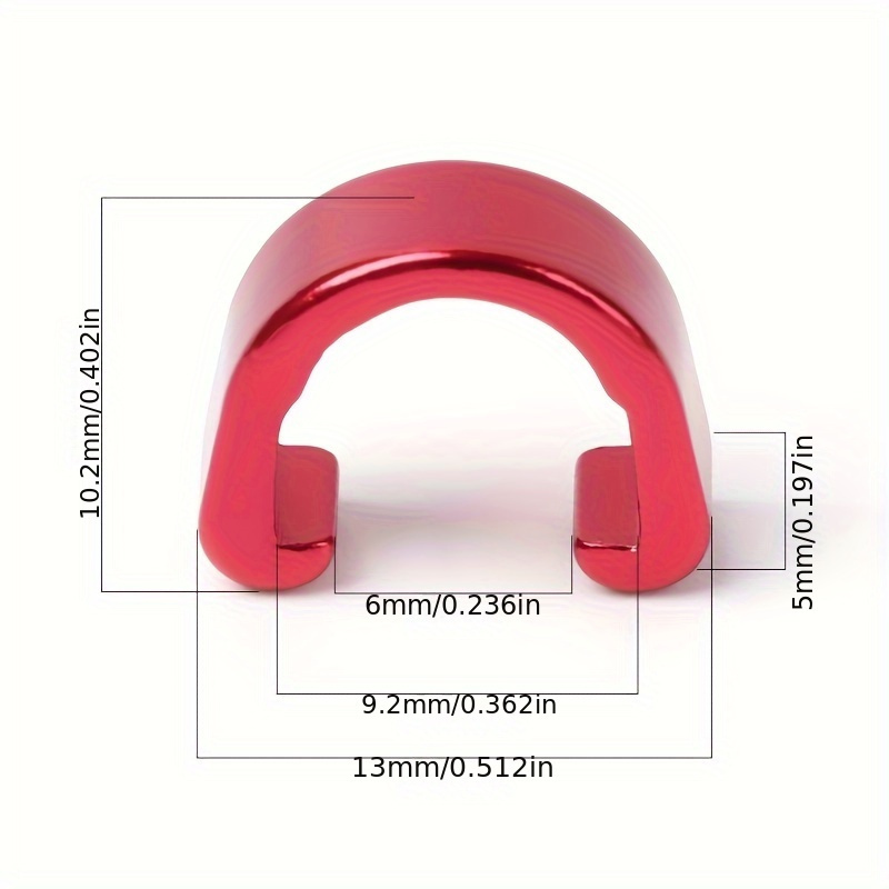 Aluminum Alloy Bike C clamp Guides Cable Hose Clips Bicycle - Temu New Zealand