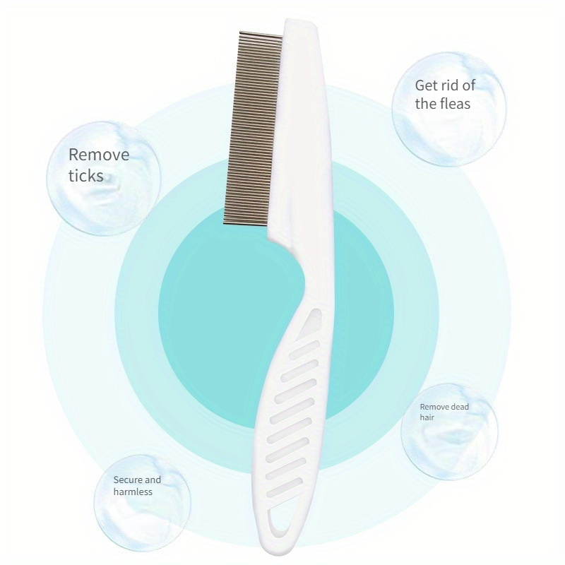 Dog Cat Pet Facial Cleaning Comb Flea Removal Tooth - Temu Australia