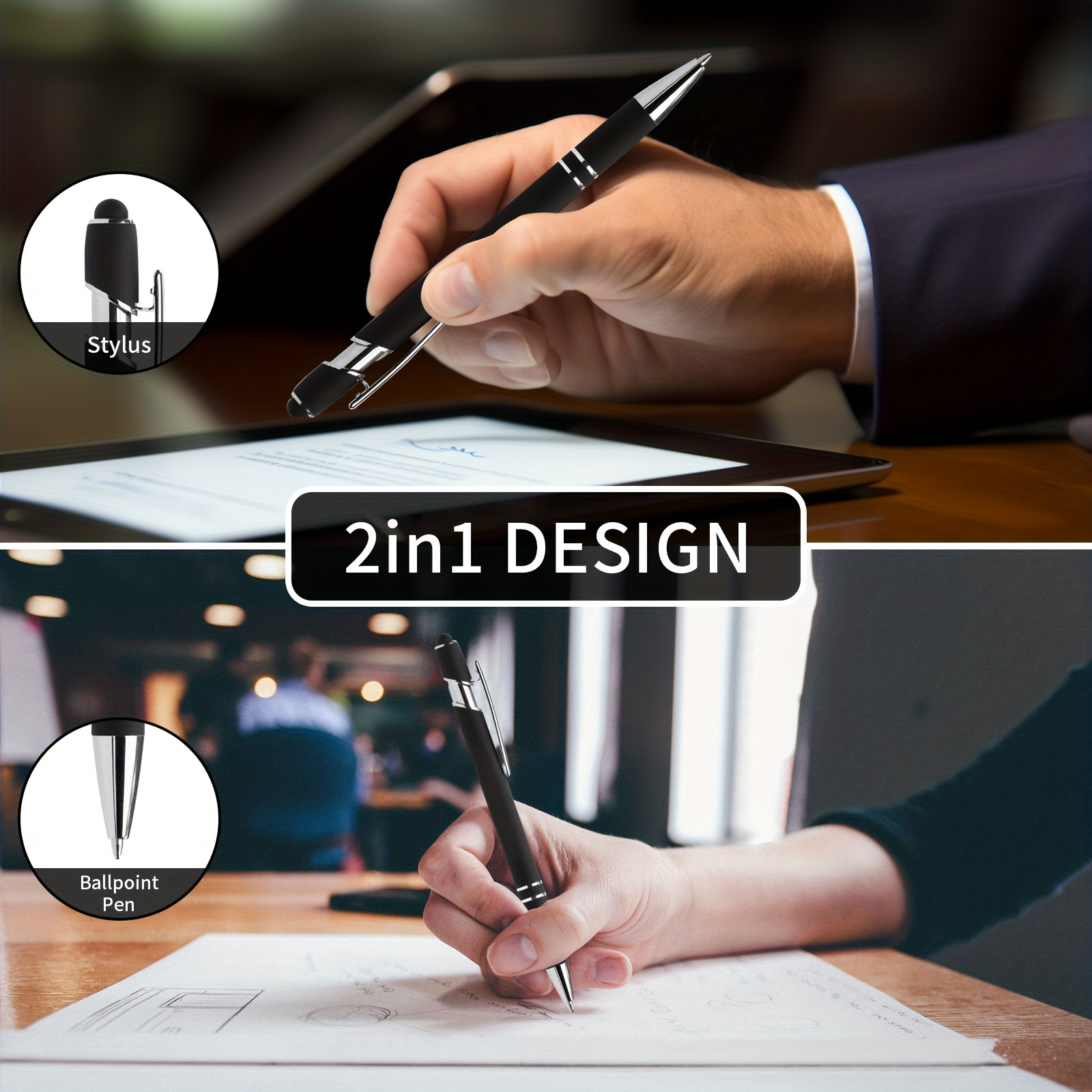 Personalized 17 pen Set Laser Engraved Text Perfect Office - Temu Australia