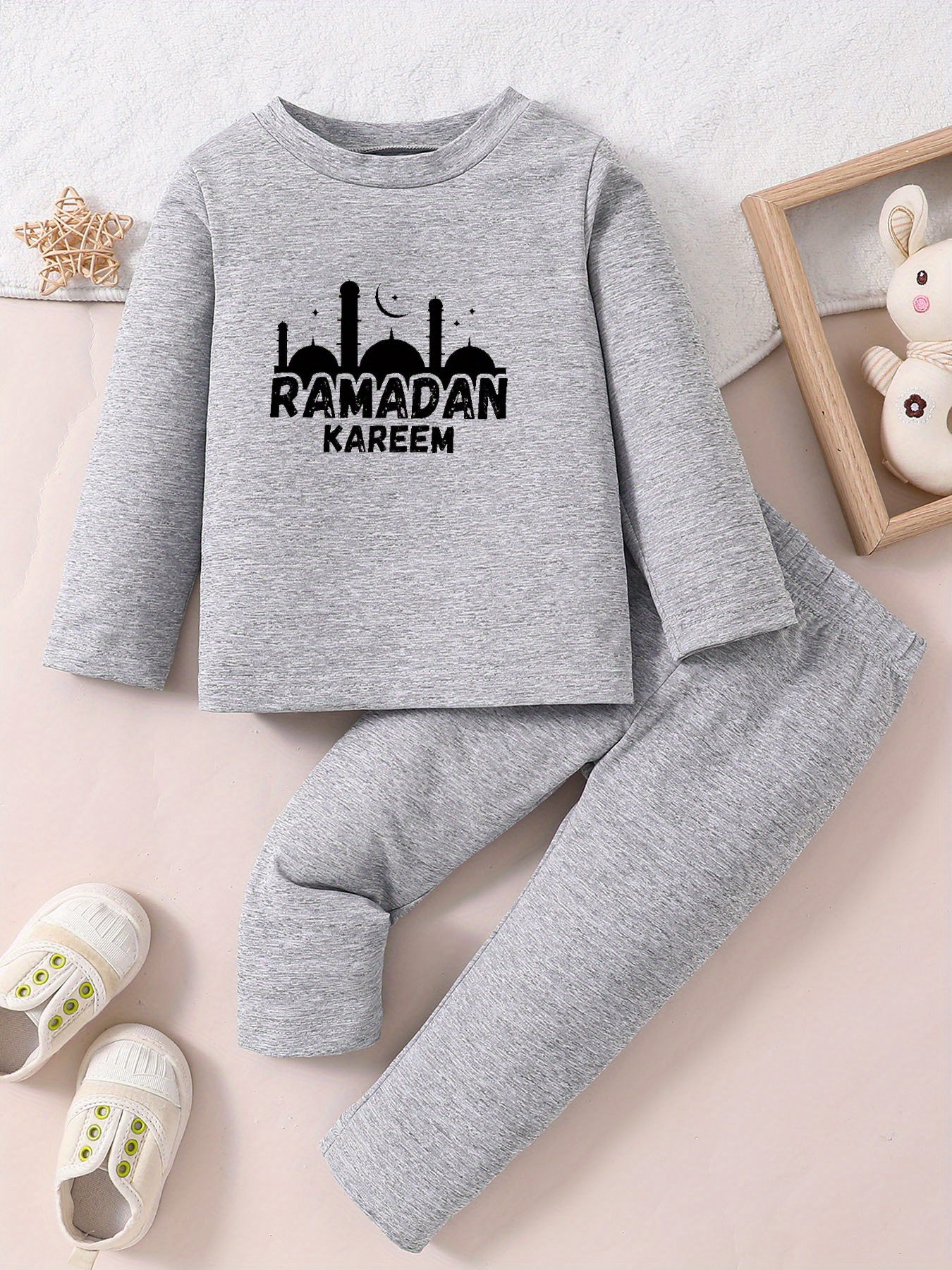 Ramadan Kareem Islamic Buildings Moon Stars Graphic Print - Temu Ireland