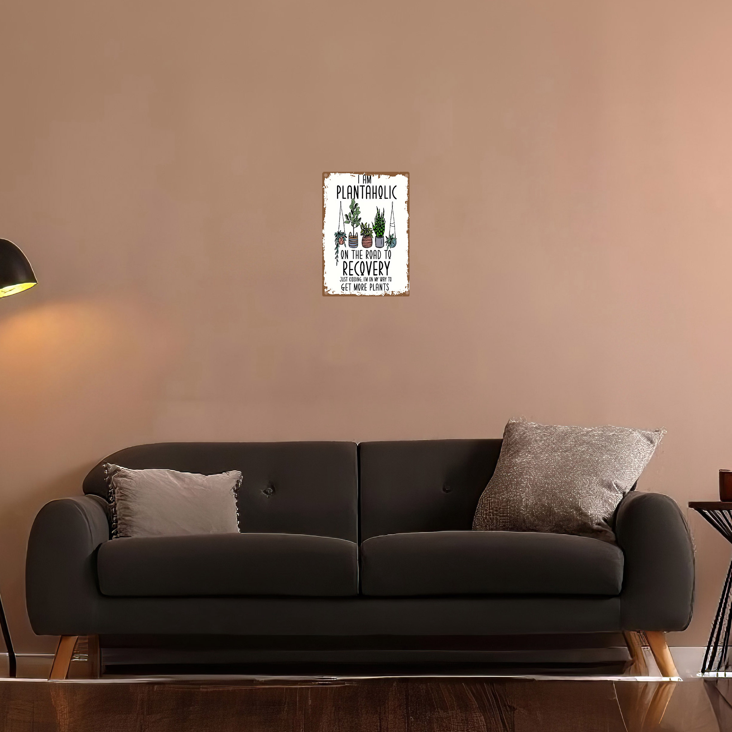 Rustic Metal Tin Sign " " Humorous Quote Vintage - Temu