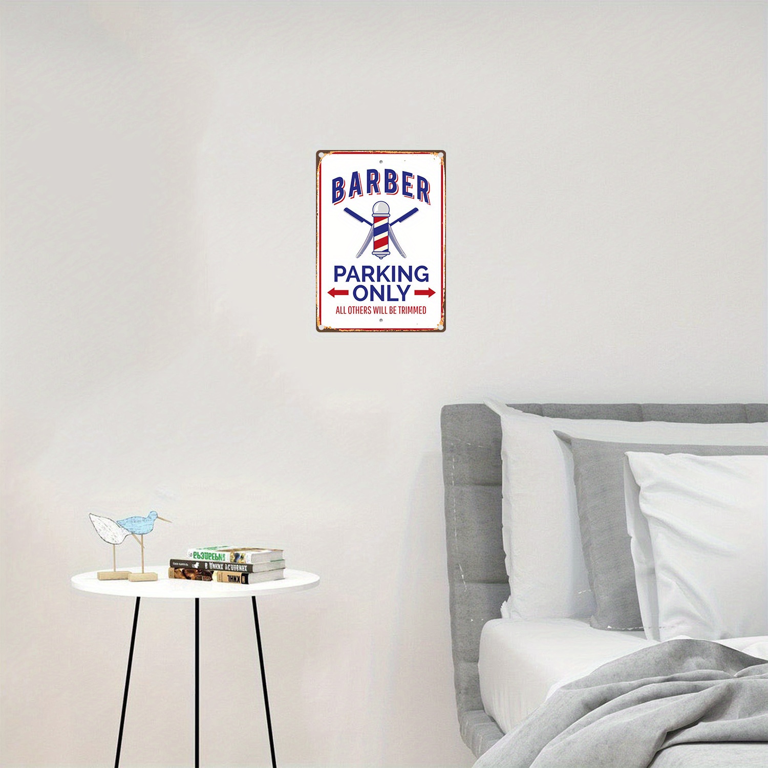 Parking Metal Tin Sign Rustic Home - Temu