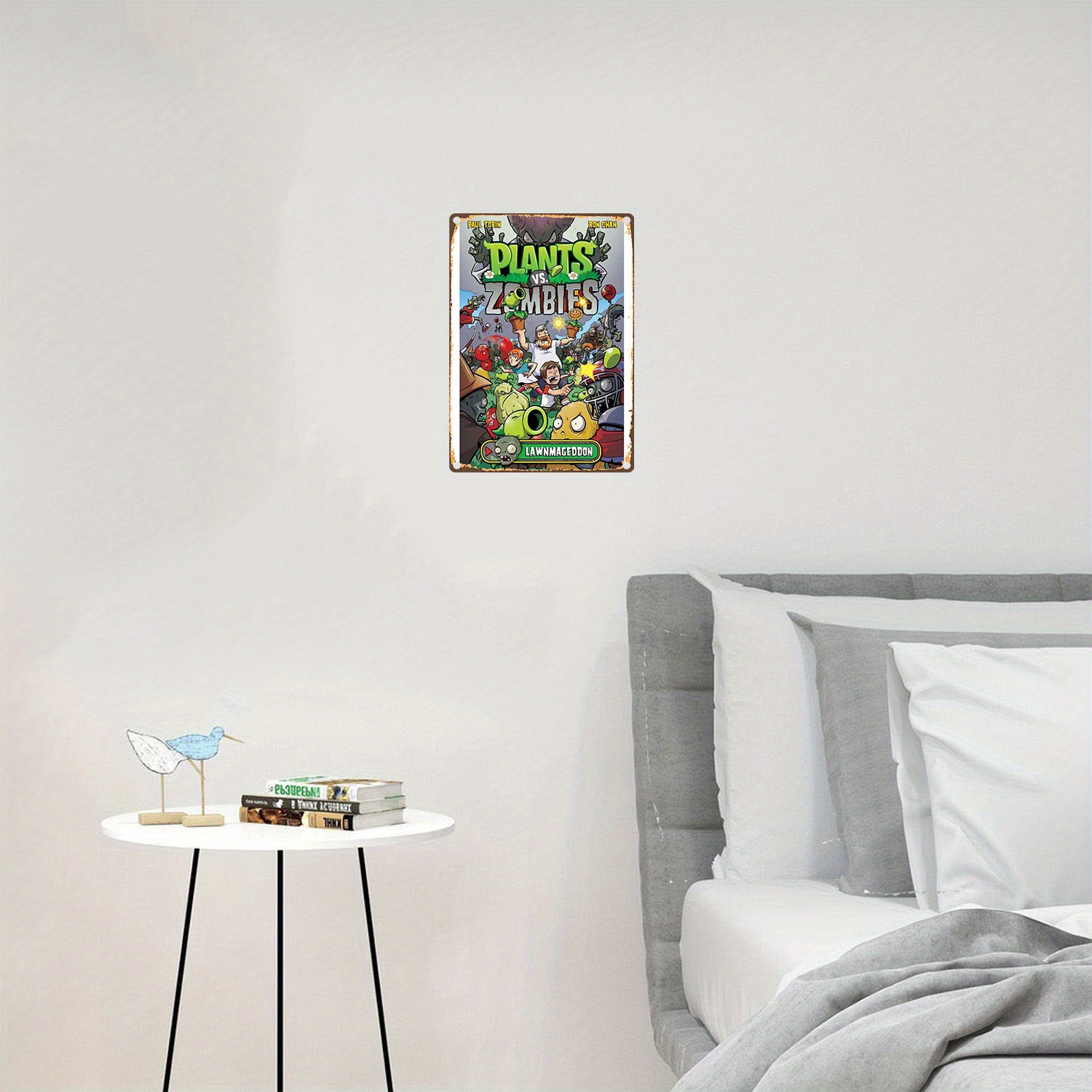 ป้ายโลหะแบบวินเทจ Plants vs Zombies ขนาด 8x12 นิ้ว - Temu Thailand