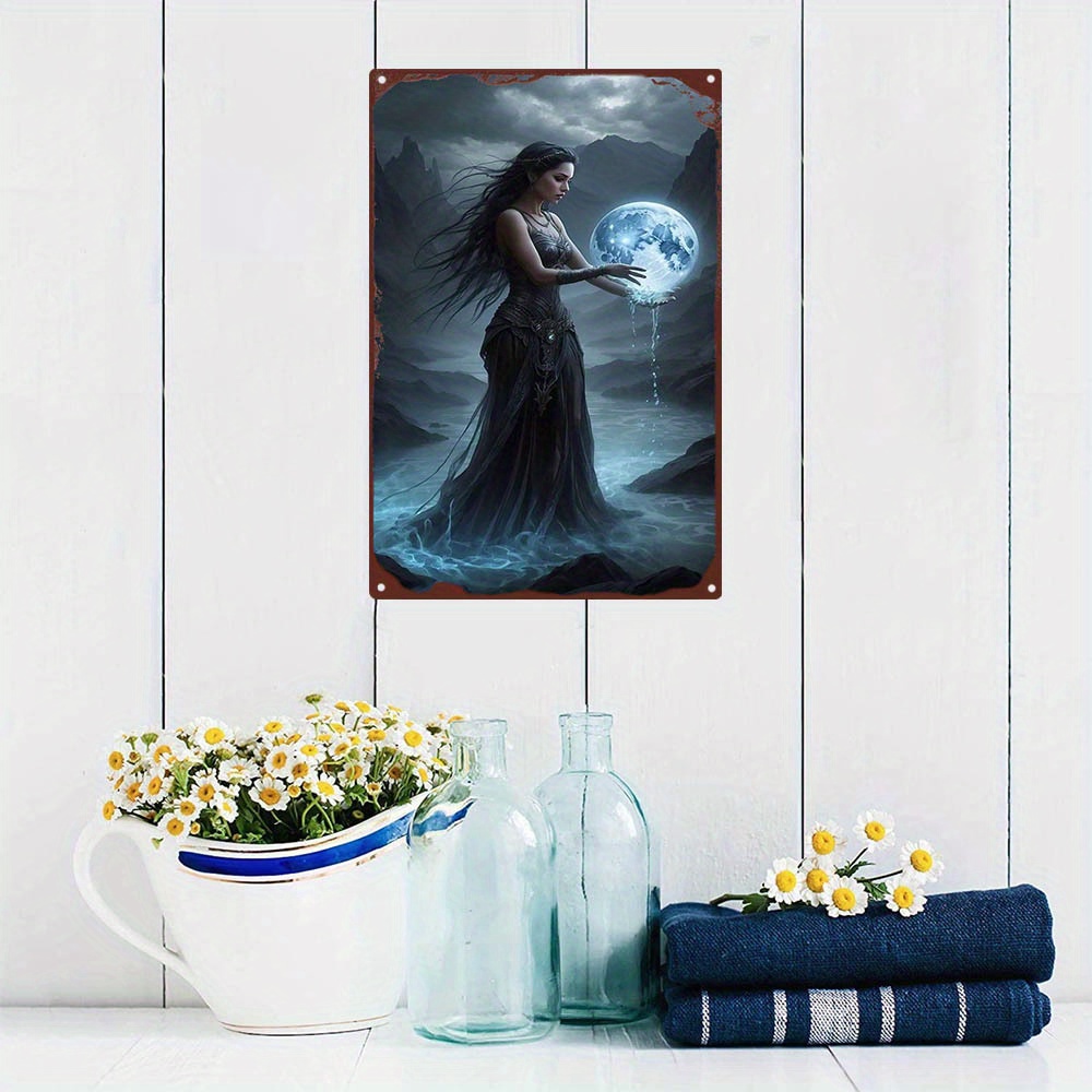 Teacher Moon Vintage Metal Aluminum Sign Retro - Temu