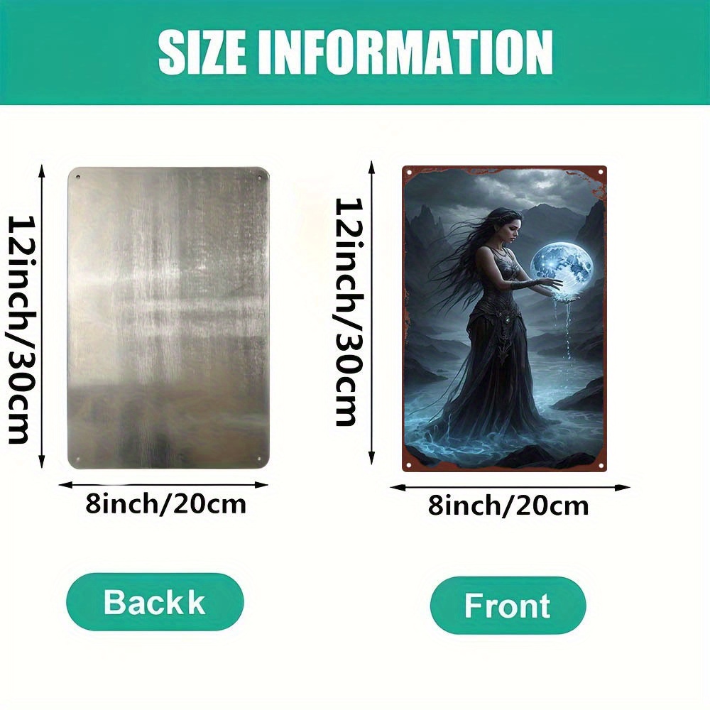 Teacher Moon Vintage Metal Aluminum Sign Retro - Temu