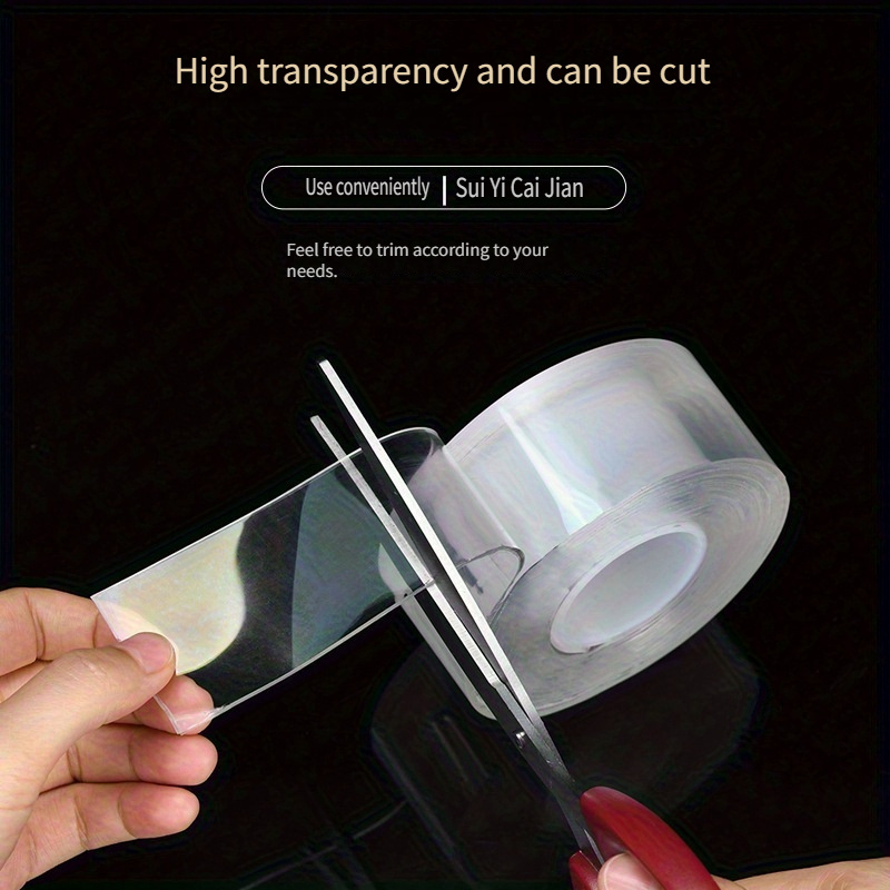 Magic Nano Double sided Tape Strong Waterproof No residue - Temu Canada