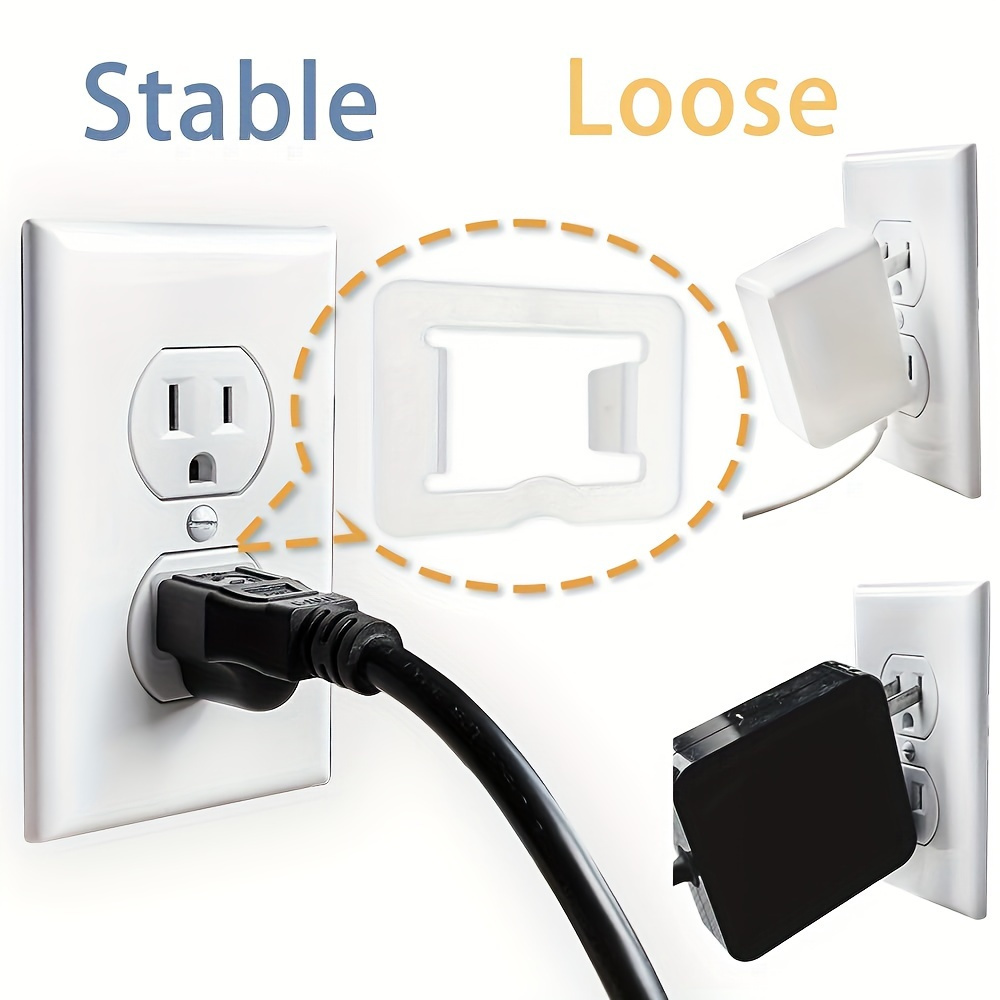 Wall Outlet Plug Stabilizers Loose Sockets Easy Installation - Temu ...