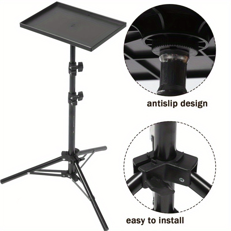 Adjustable Height Projector Laptop Tripod Stand Portable - Temu Australia