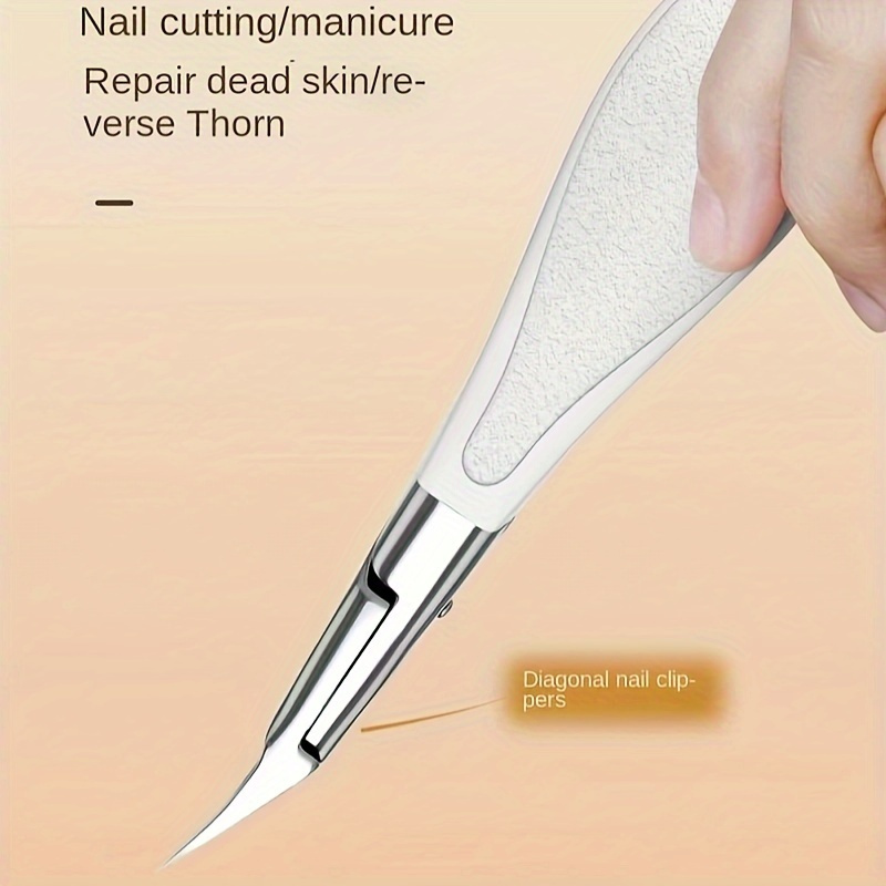 Stainless Steel Nail Cuticle Clipper Precision Dead Skin - Temu Australia