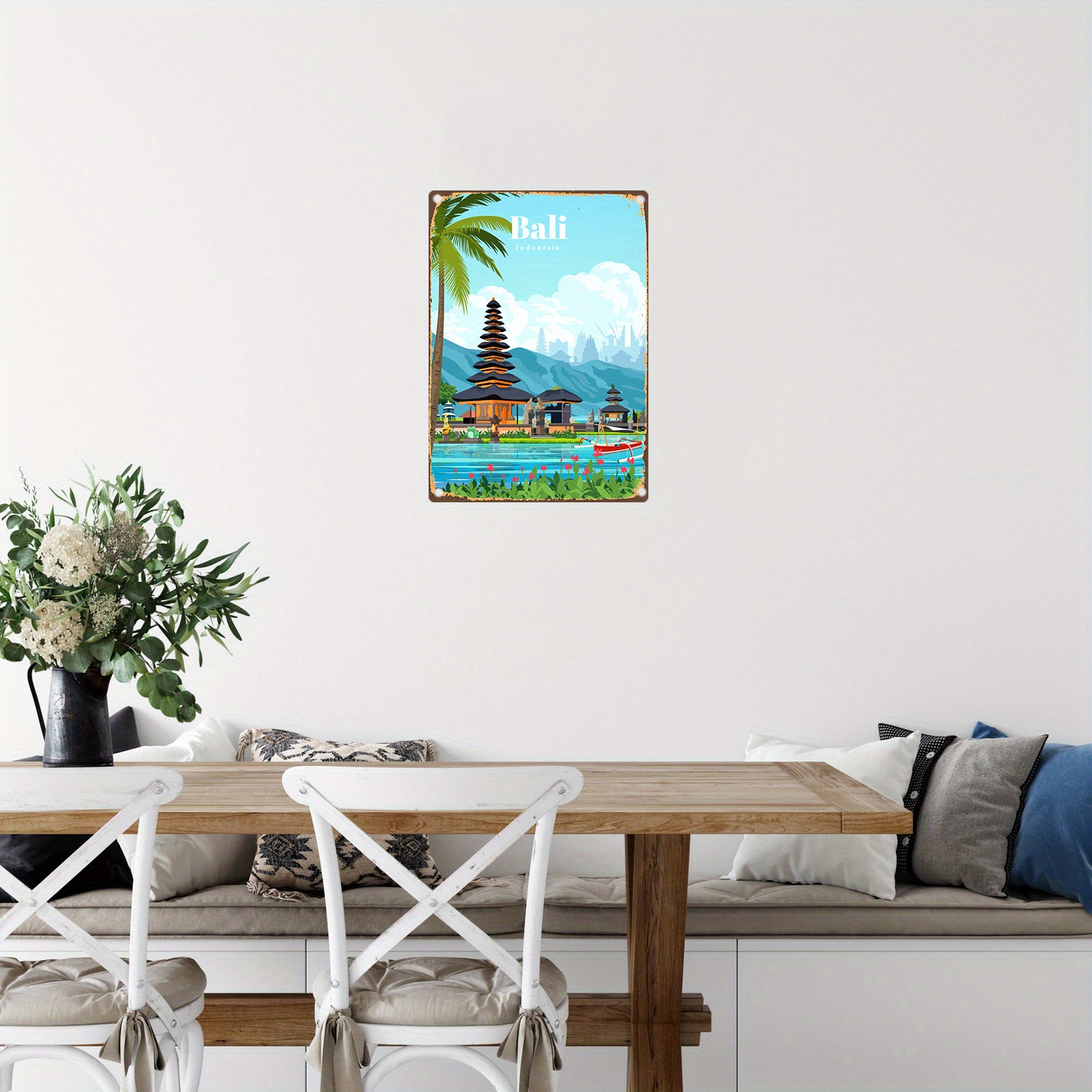 Vintage Iron Tin Sign: Home Garden Bar Farm - Temu Australia