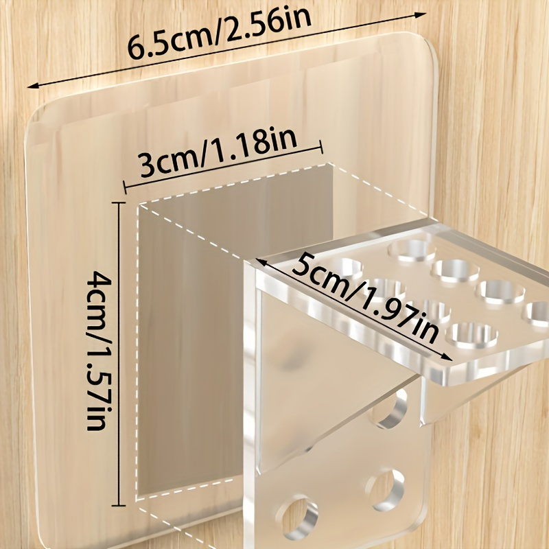 Heavy Duty Plastic Shelf Brackets No Drill Installation - Temu Australia
