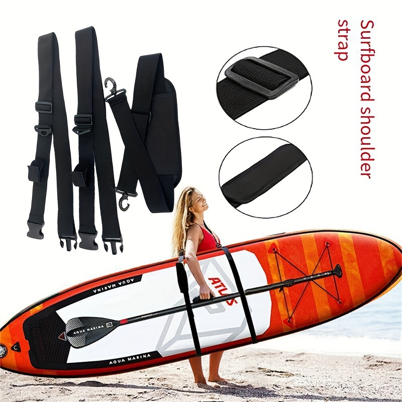 Adjustable Surfboard Carry Strap - Durable Nylon, Multi-use For Paddle ...