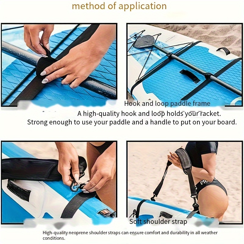 Adjustable Surfboard Carry Strap - Durable Nylon, Multi-use For Paddle ...