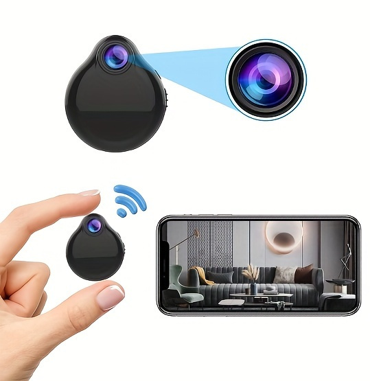 wifi wireless wearable body micro cam mini ip camera motion - Temu