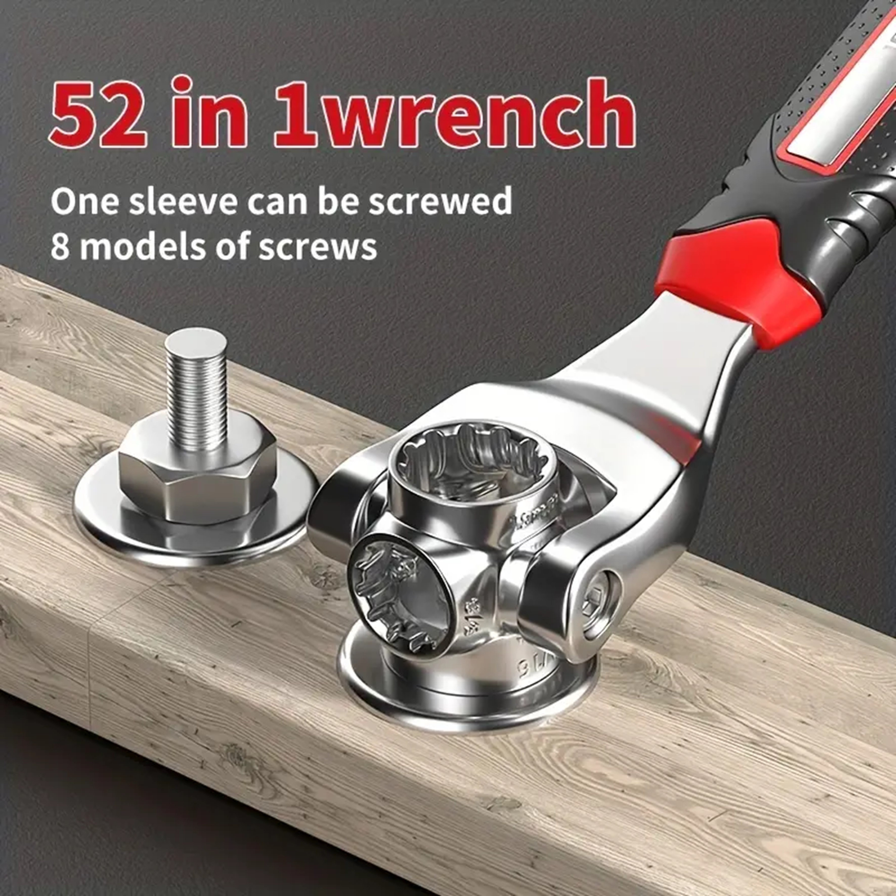 1 Universal Socket Wrench Set Adjustable Multi functional - Temu Australia