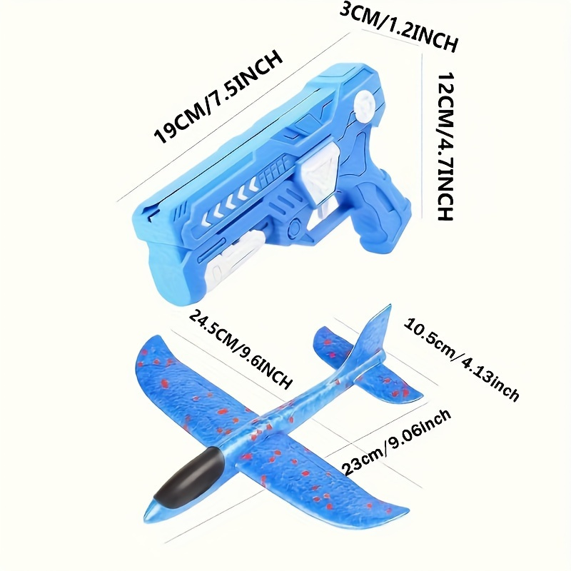 Foam Airplane Launcher - One-click Ejection, Flight Mode Catapult For ...