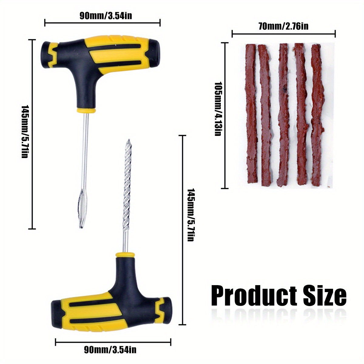 Universal Tire Repair Kit Heavy Duty Professional Tyre - Temu Denmark