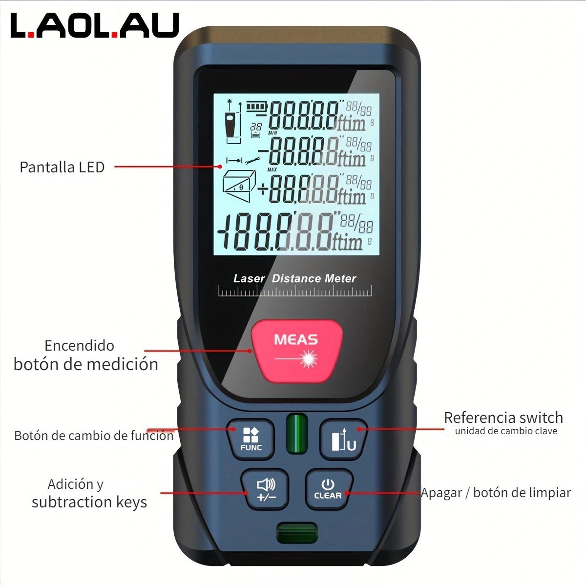 1pc Distancia Láser Distancia - Temu Spain