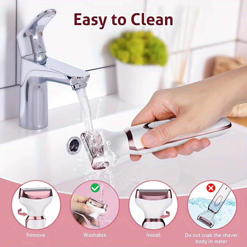 4 in 1 Electric Shaver Women Wet/dry Usb - Temu