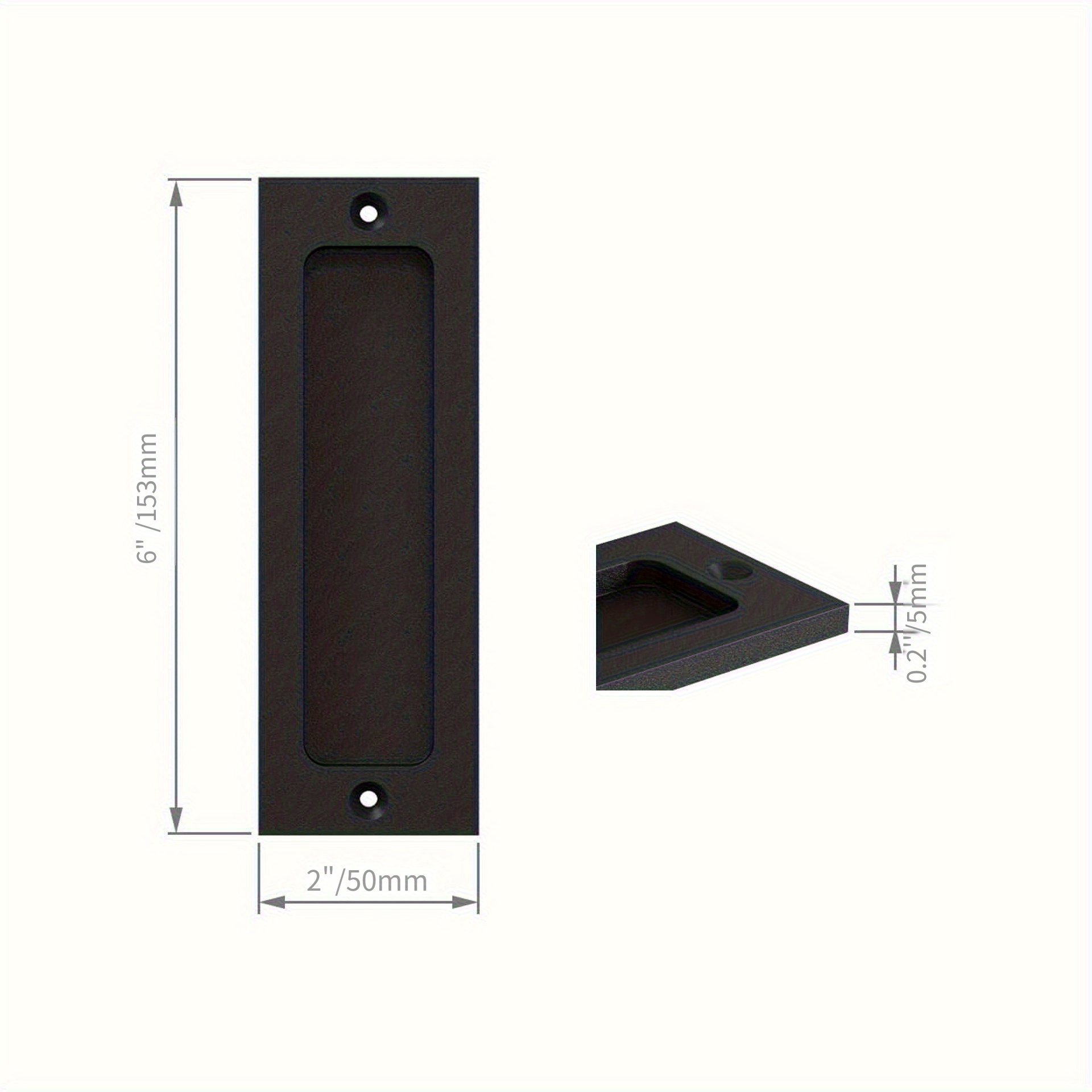 Matte Pulls Closet Sliding Barn Doors Rustic - Temu Canada