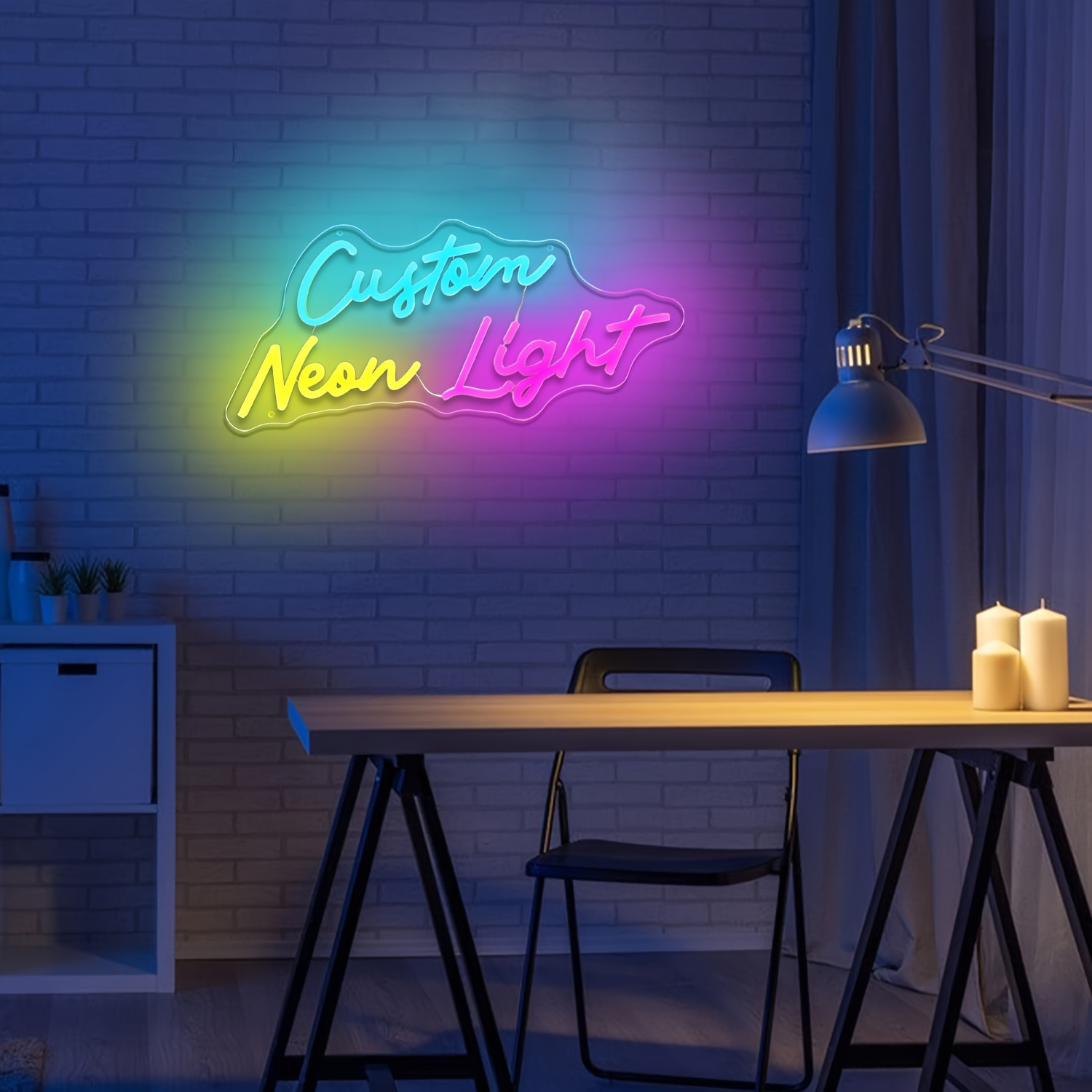 Customizable Led Neon Sign 20 Usb Powered Dimmable Wall - Temu Canada
