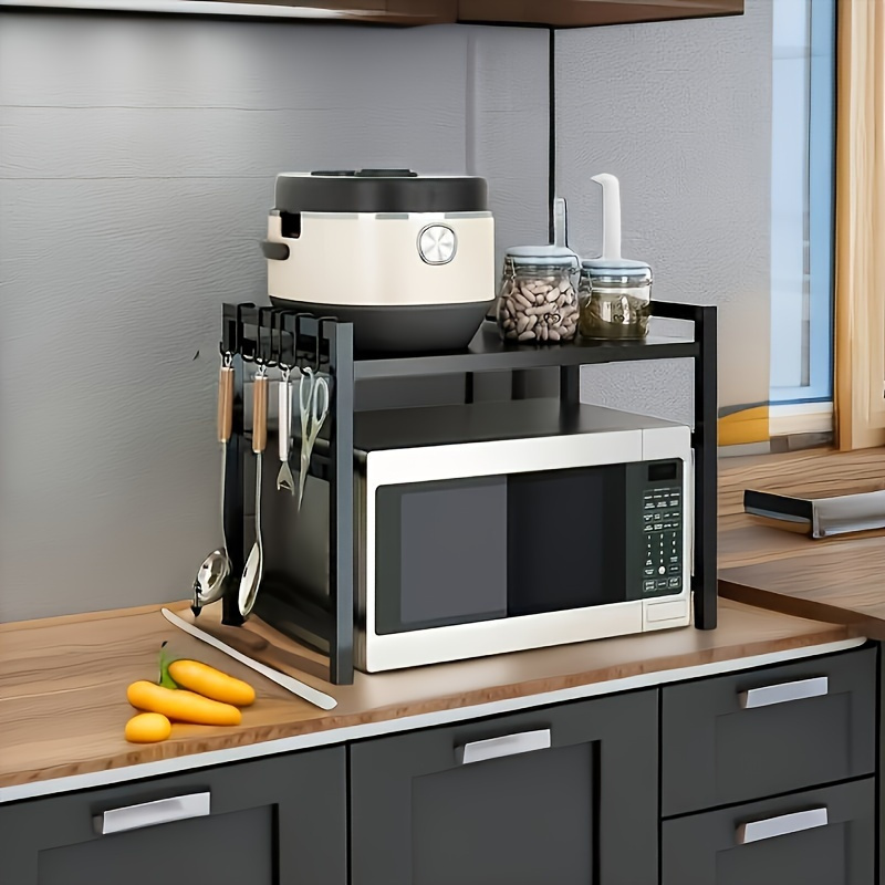 Space saving Adjustable Microwave Stand Durable Metal - Temu United Kingdom